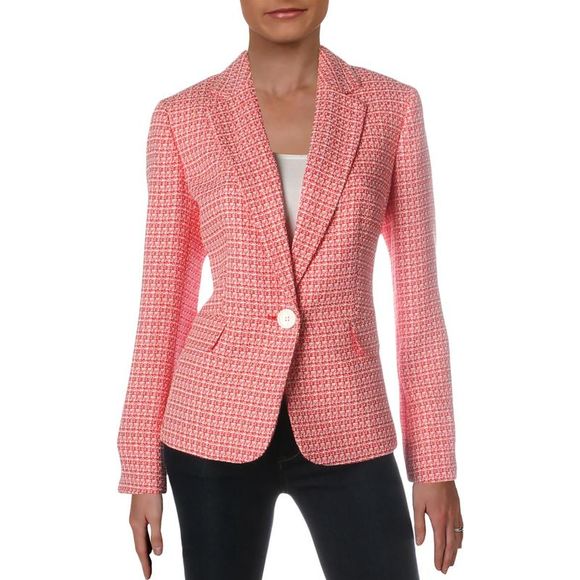 Le Suit | Jackets & Coats | Le Suit Womens Red Office Wear Professional ...